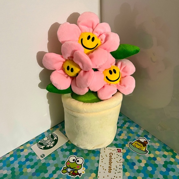 Toys | Flowers Plants Plush Toypink | Poshmark